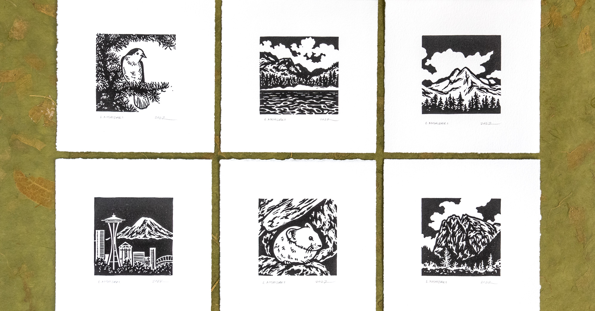 PNW Vignettes: Series | Lauren Nishizaki Designs