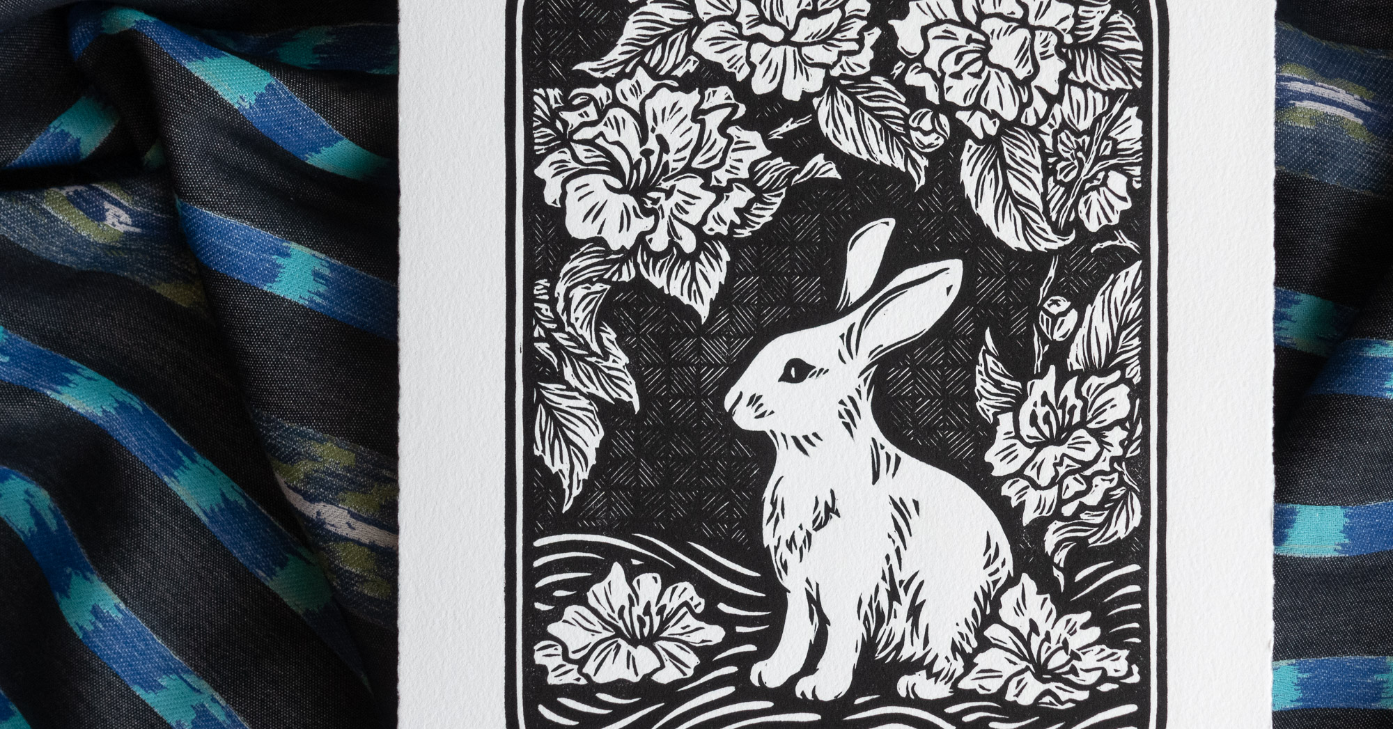 Rabbit & Camellia | Lauren Nishizaki Designs